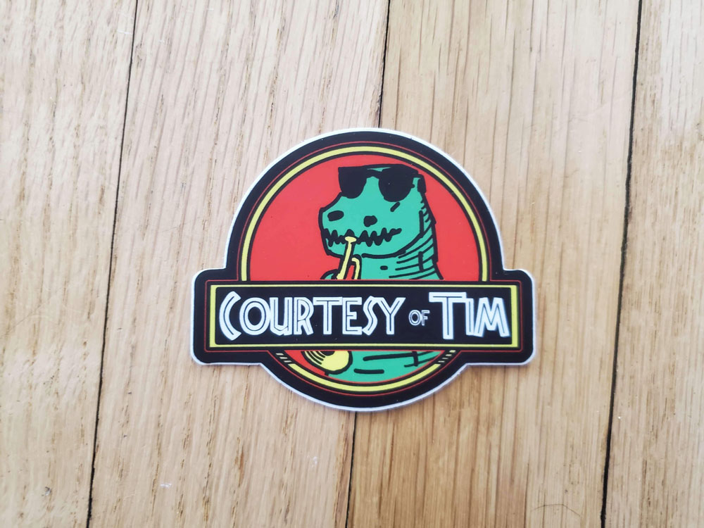 Courtesy of Tim Stickers - Courtesy of Tim