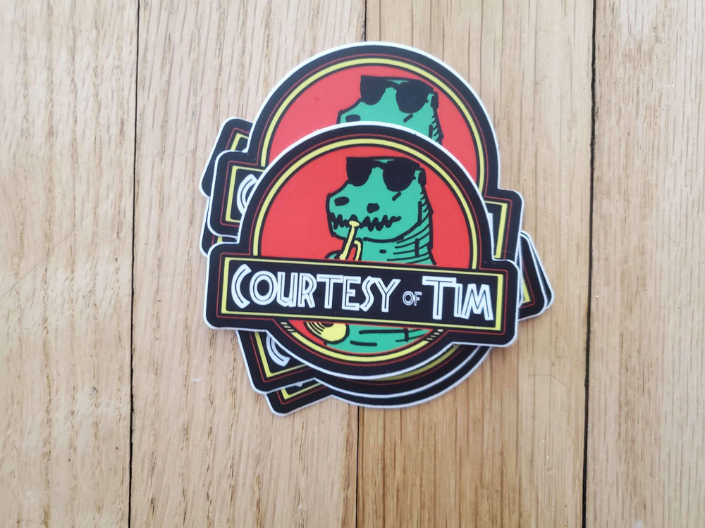 Courtesy of Tim Stickers - Courtesy of Tim
